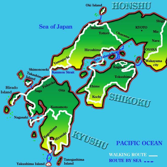 Japan On Foot Shikoku Chugoku Region And Kyushu